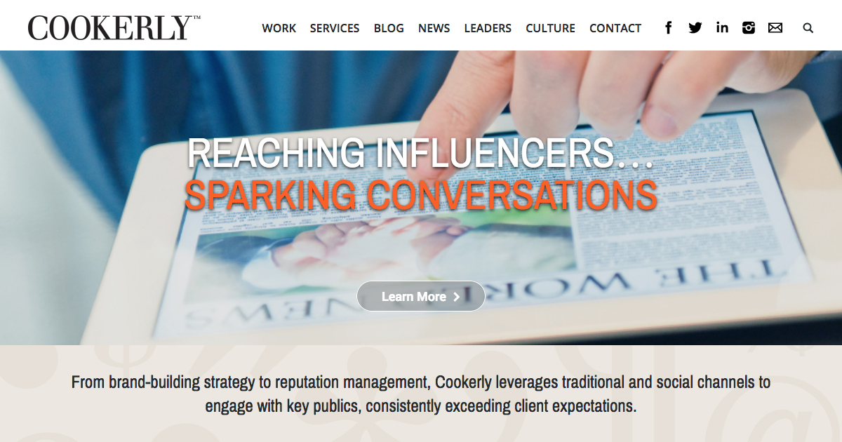 Cookerly PR | Atlanta Public Relations, Communications & Marketing Firm